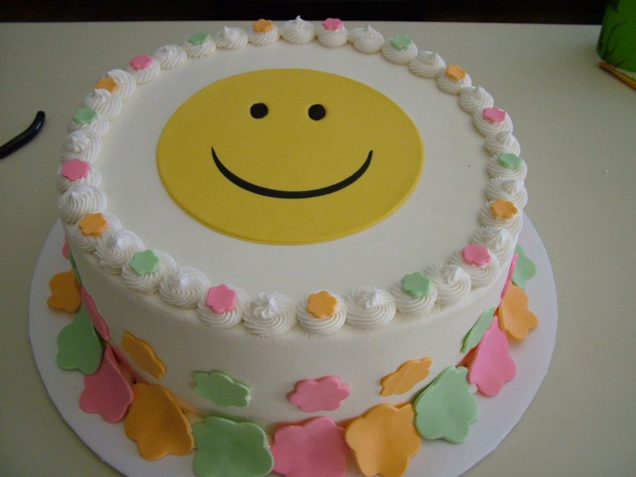 Happy Face Cake - CakeCentral.com