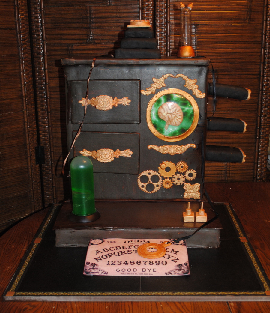 Steampunk Ouija Board - CakeCentral.com