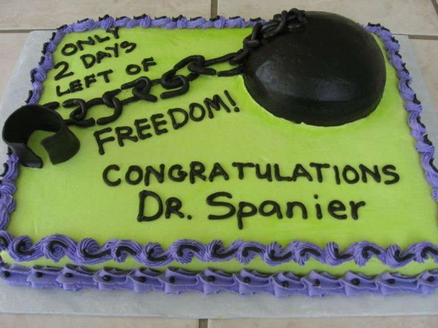 Ball And Chain Cake - CakeCentral.com