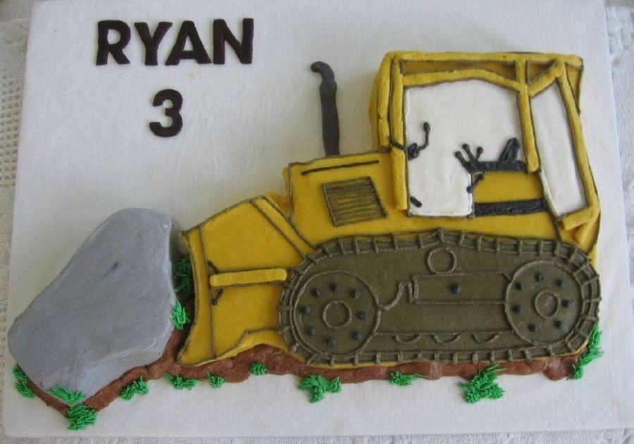 Bulldozer Cake - CakeCentral.com