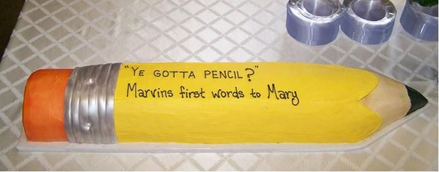 Pencil Cake - CakeCentral.com