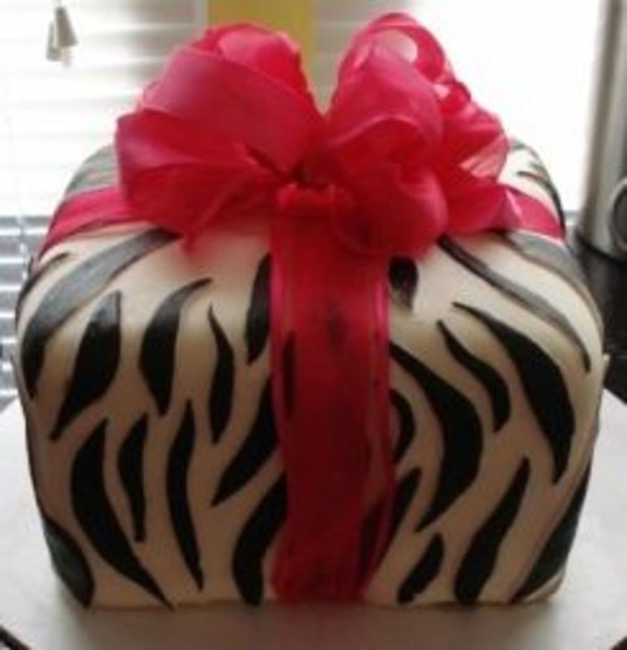 Zebra Print - CakeCentral.com