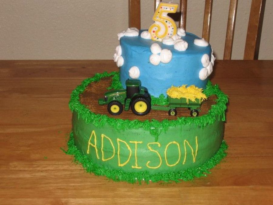 John Deere Tractor Birthday - CakeCentral.com