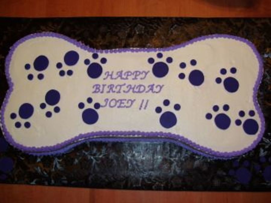 Dog Bone - CakeCentral.com