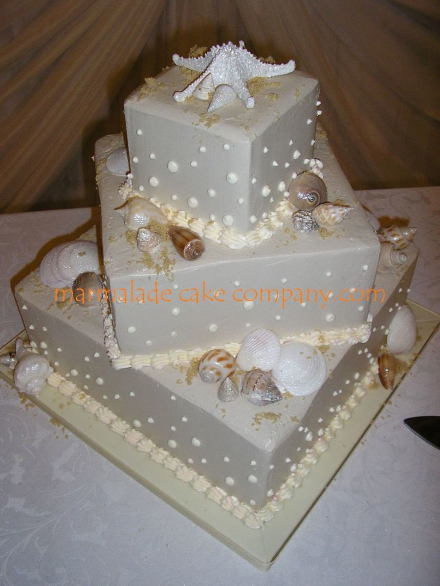 Seashell Cake - CakeCentral.com