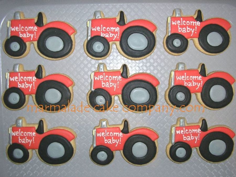 Tractors For Baby Boy - CakeCentral.com