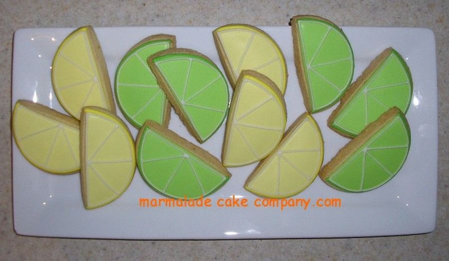 Lemon & Lime Slice Cookies - CakeCentral.com
