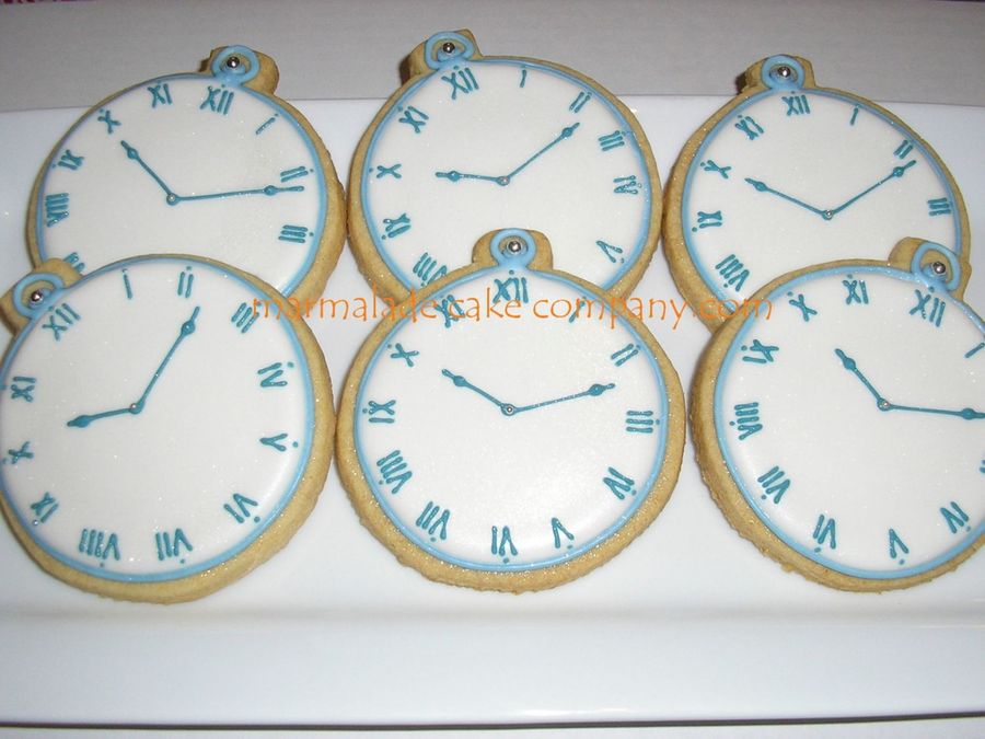 Pocketwatch Cookies - CakeCentral.com