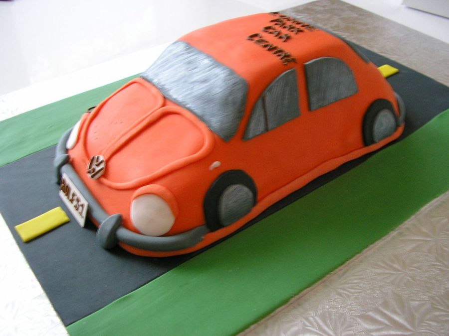 Vw Bug Cake - CakeCentral.com