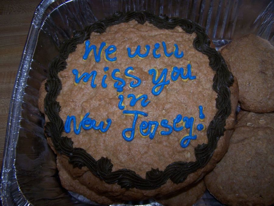 Eight Inches Cookie - CakeCentral.com