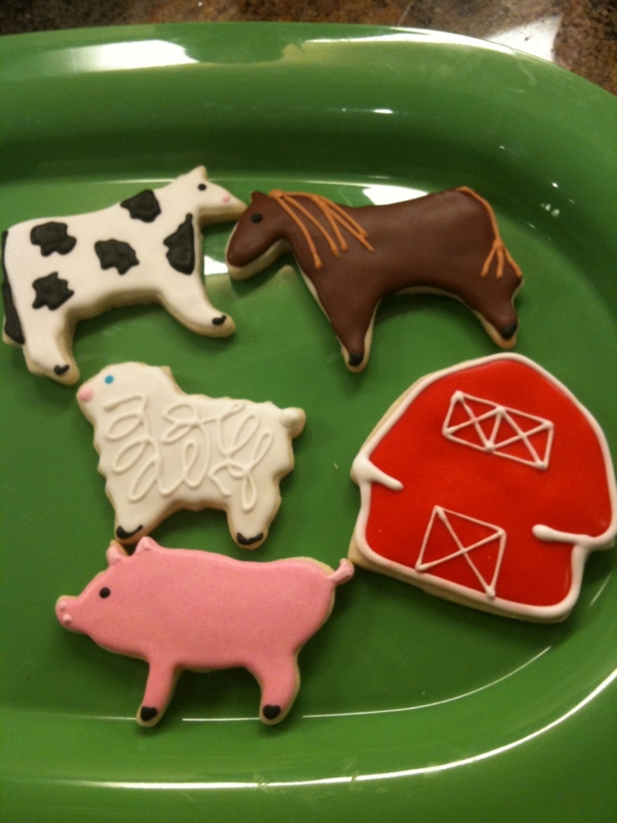 Barnyard Cookies - CakeCentral.com
