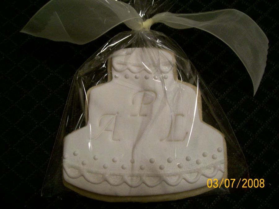Wedding Cake Cookie - CakeCentral.com
