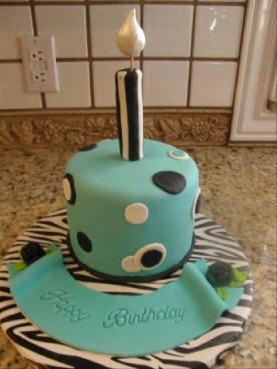 Funky Birthday Cake - CakeCentral.com