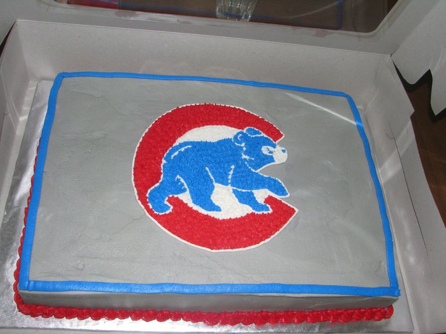 Cubs Cake - CakeCentral.com