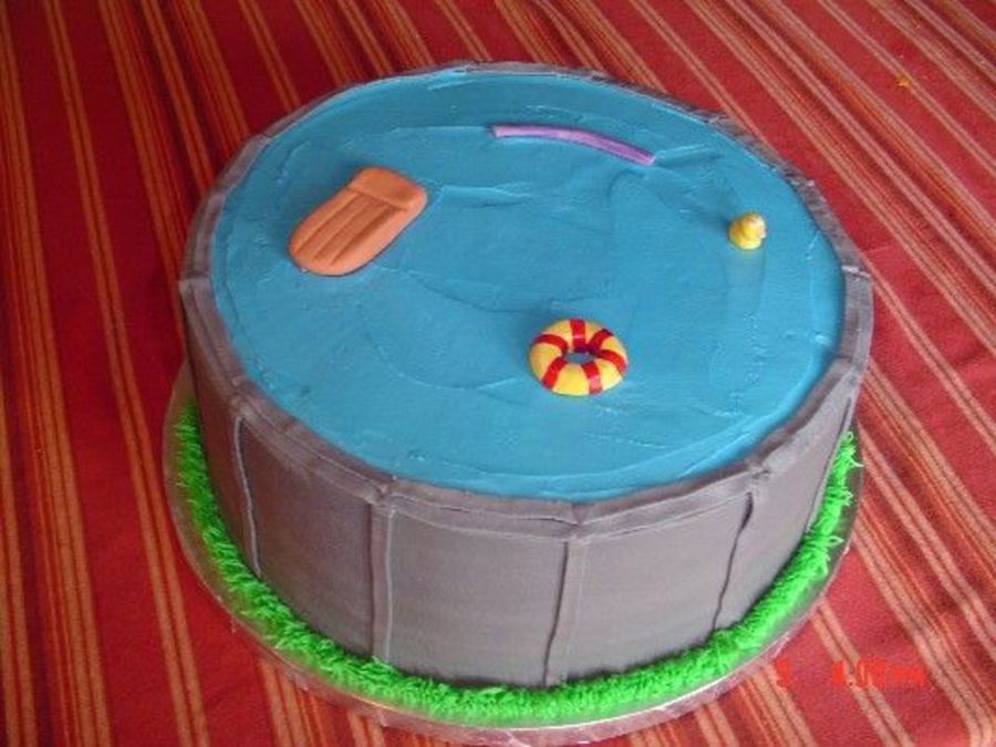 Pool Cake - CakeCentral.com