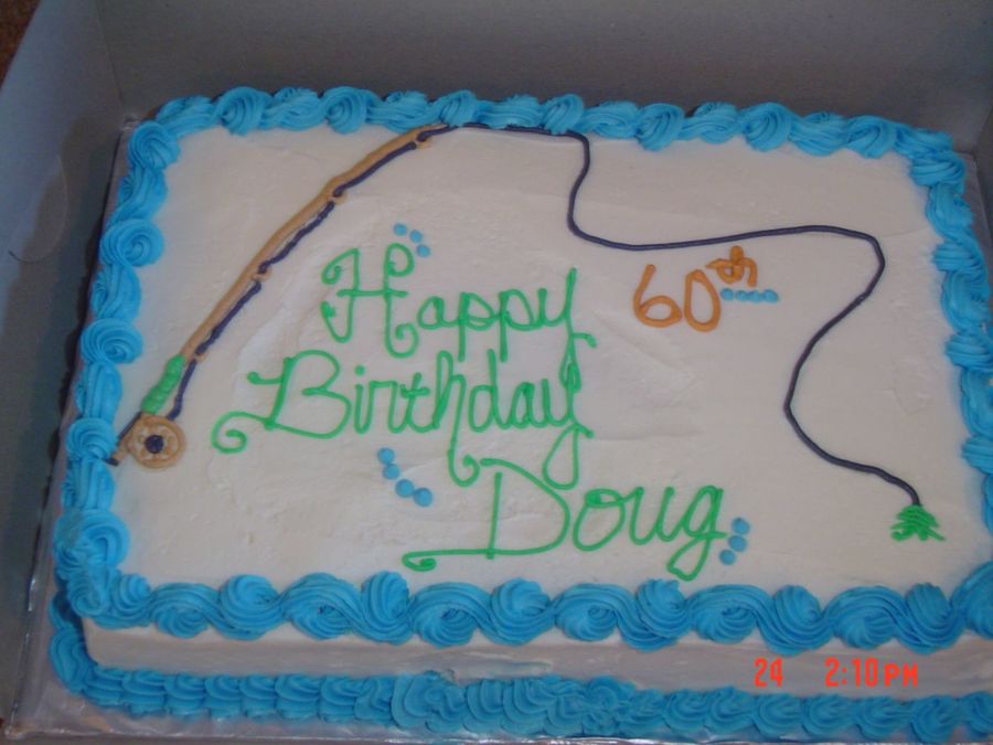 Fly Fishing Cake - CakeCentral.com