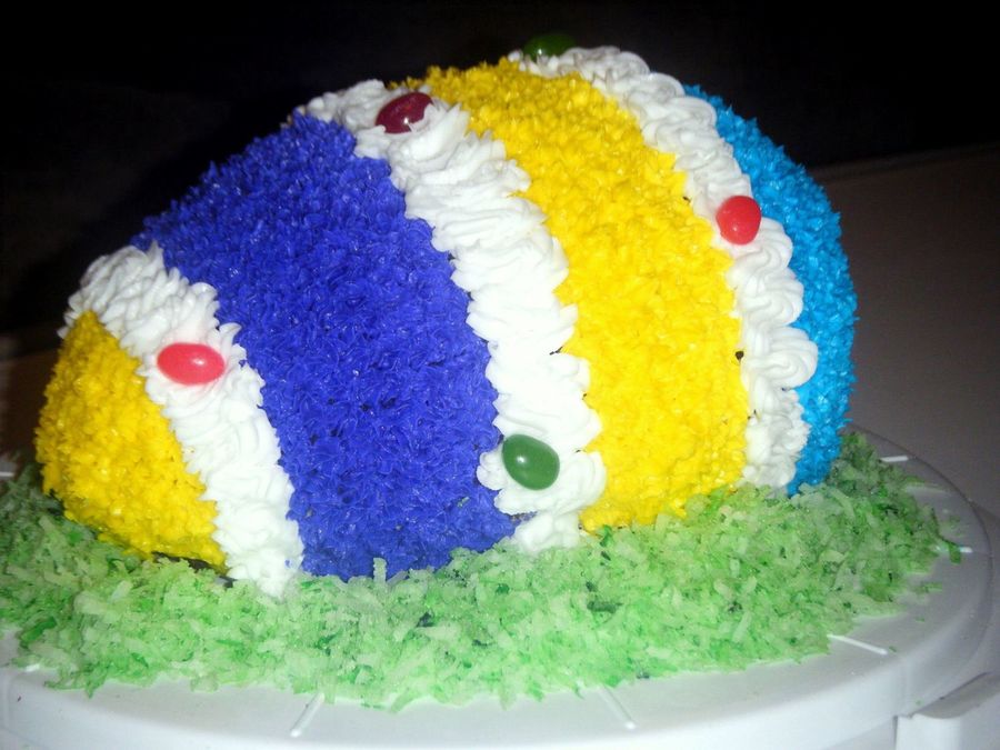 3D Easter Egg - CakeCentral.com