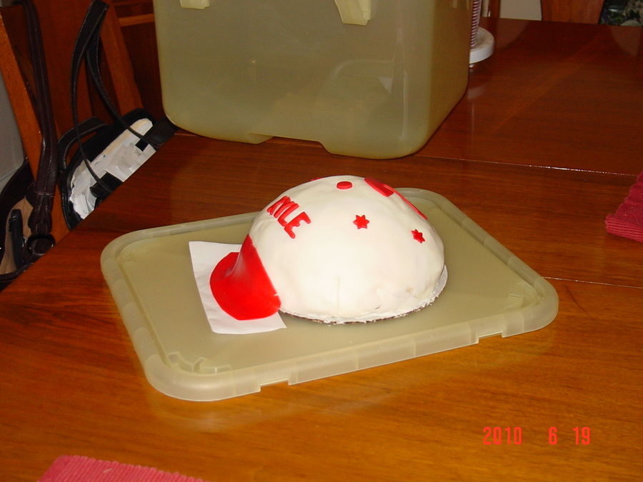 Baseball Cap - CakeCentral.com