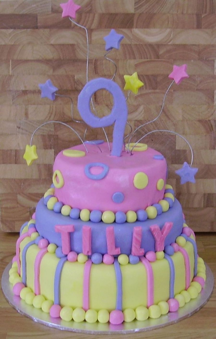 9Th Birthday Cake - CakeCentral.com