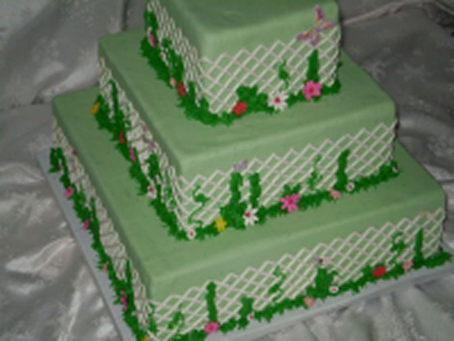 Springtime Wedding - CakeCentral.com