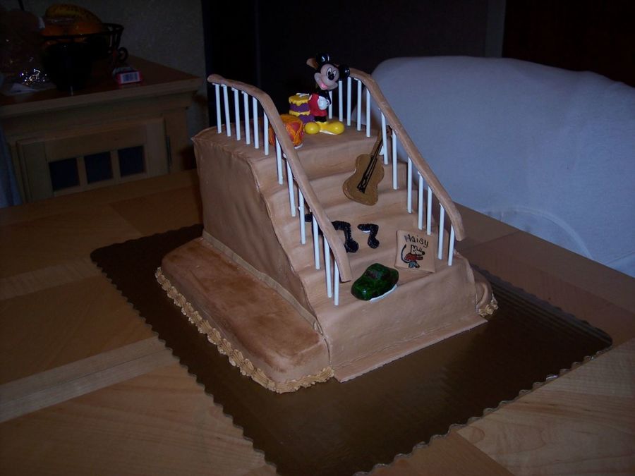Birthday Staircasee - CakeCentral.com