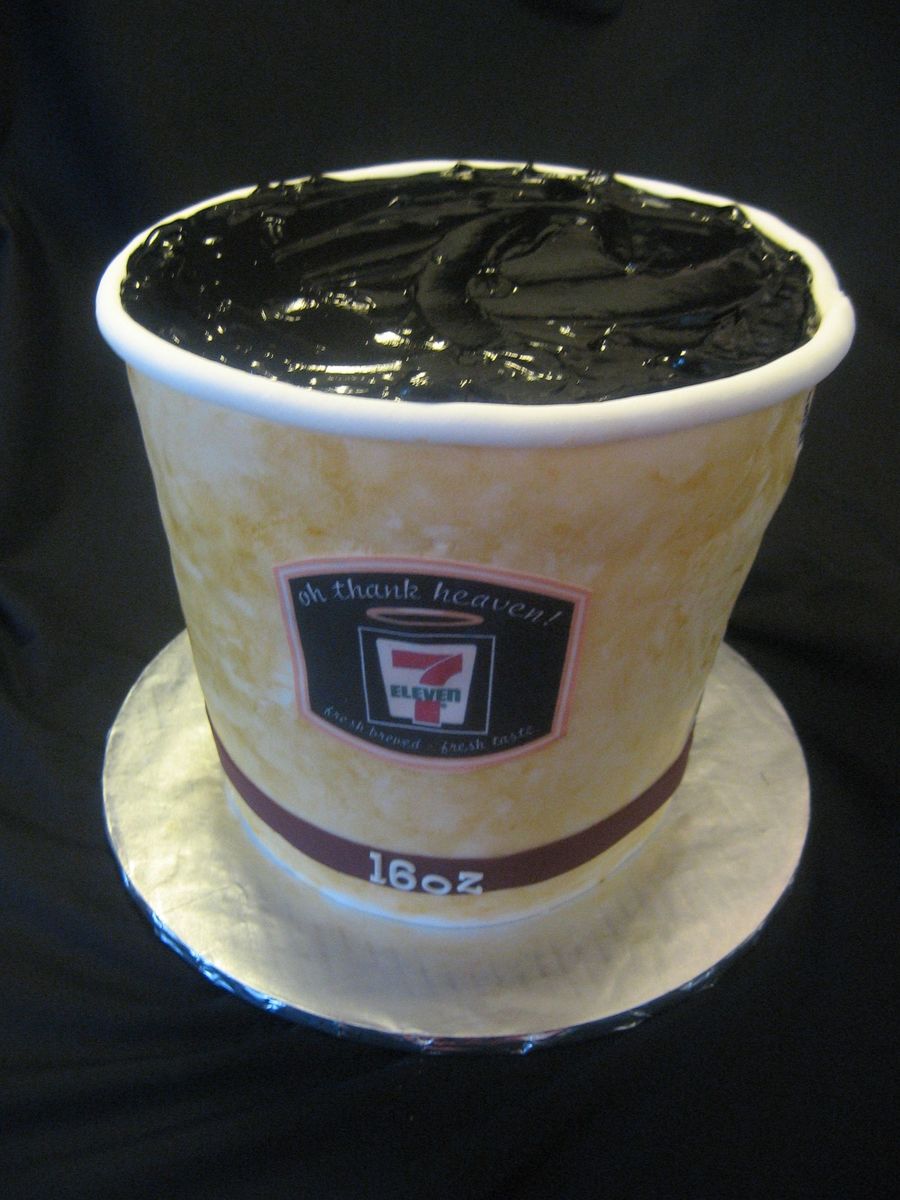7-Eleven Coffee Cup - CakeCentral.com
