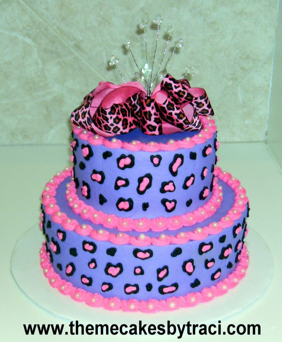 Diva Leopard Print - CakeCentral.com