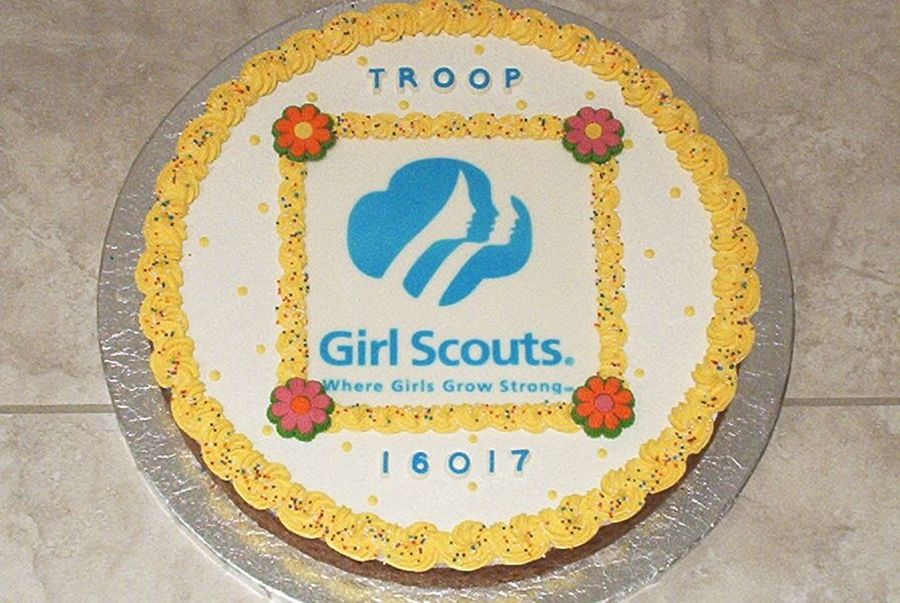 Girl Scout Cookie Cake - CakeCentral.com