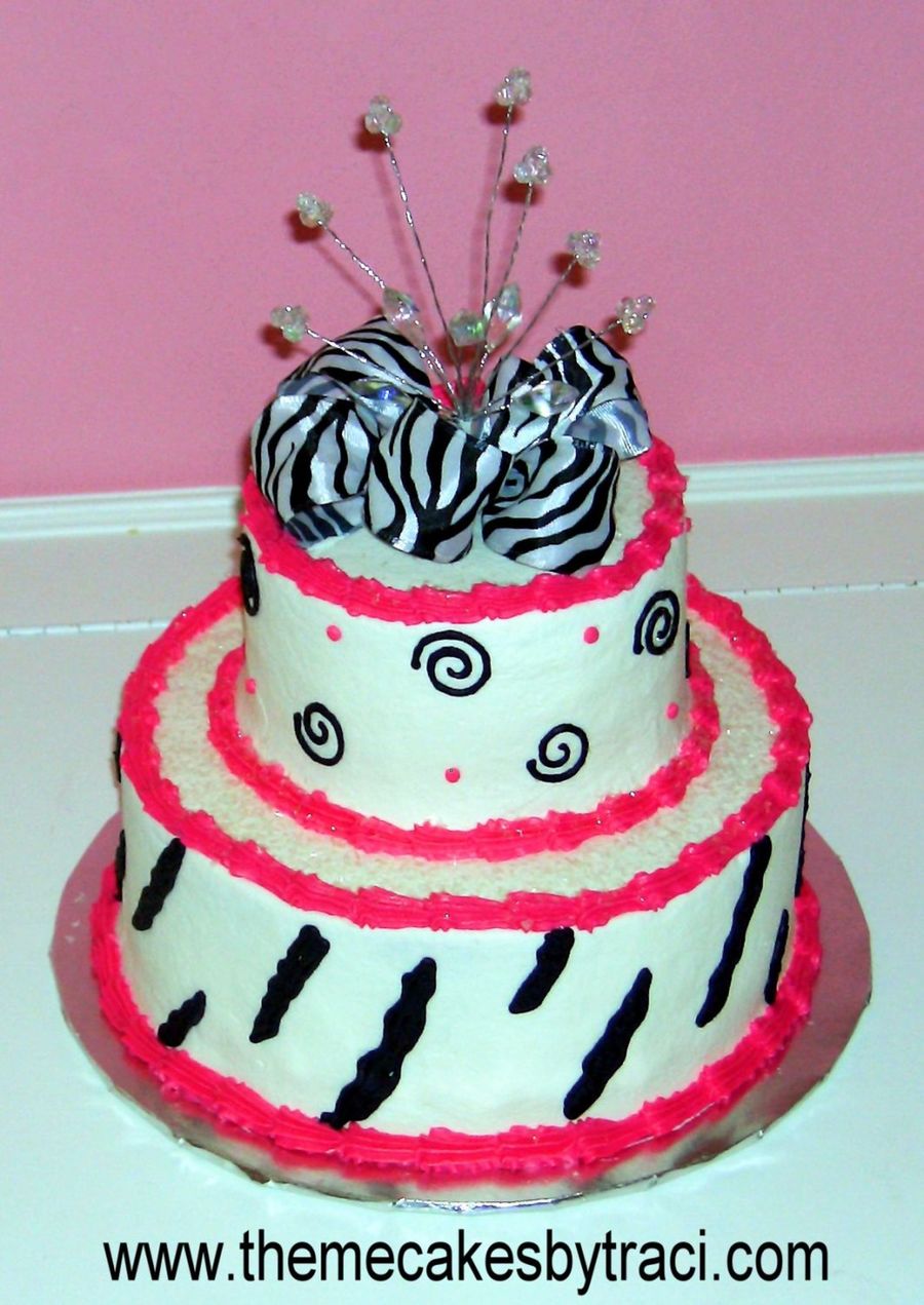 Zebra Print - CakeCentral.com