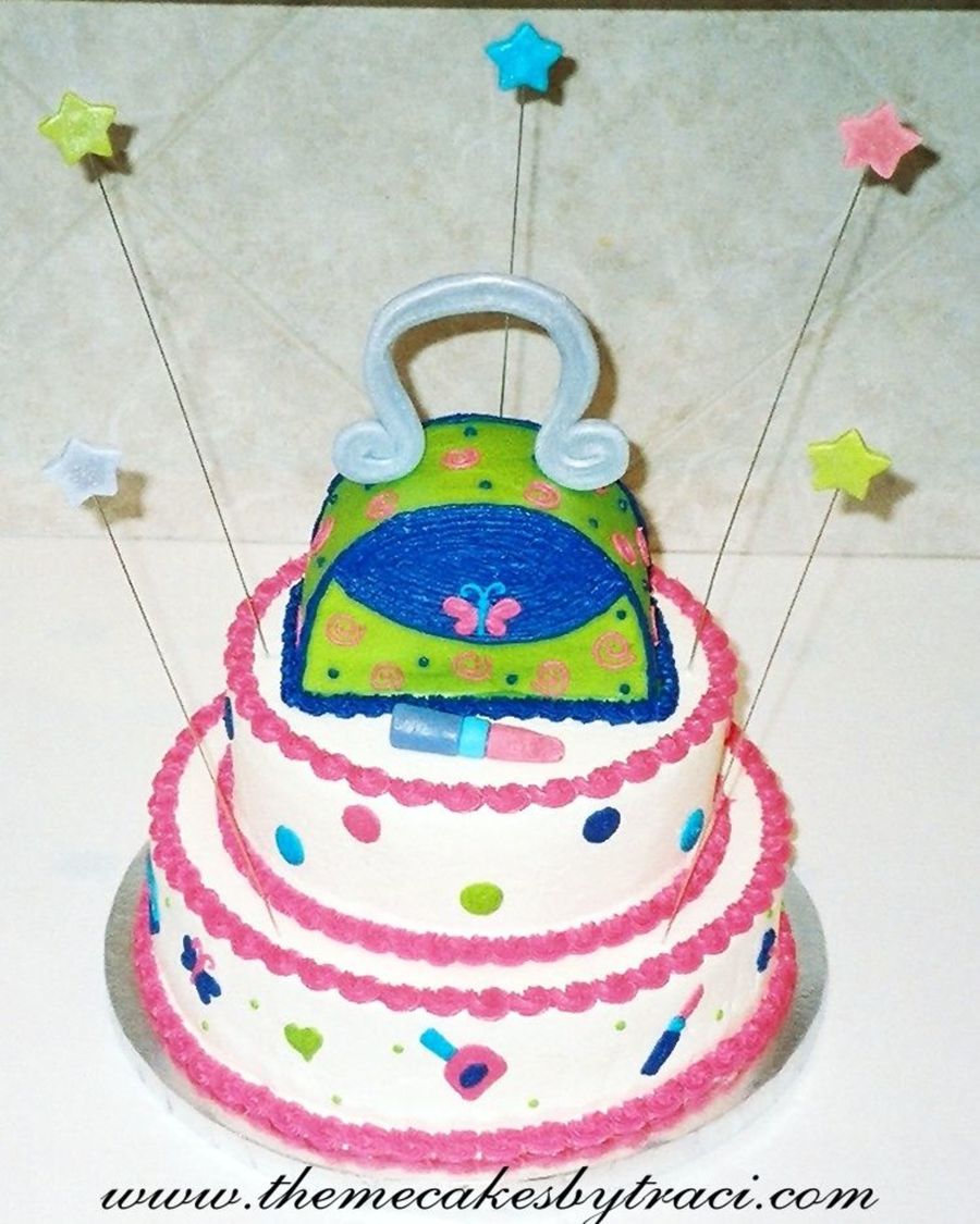 Kasey's Birthday Cake(Glamour Girl) - CakeCentral.com