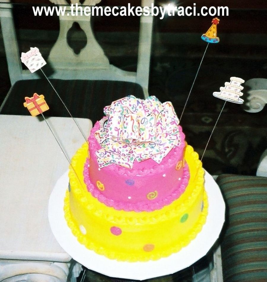 Fun Birthday Cake - CakeCentral.com