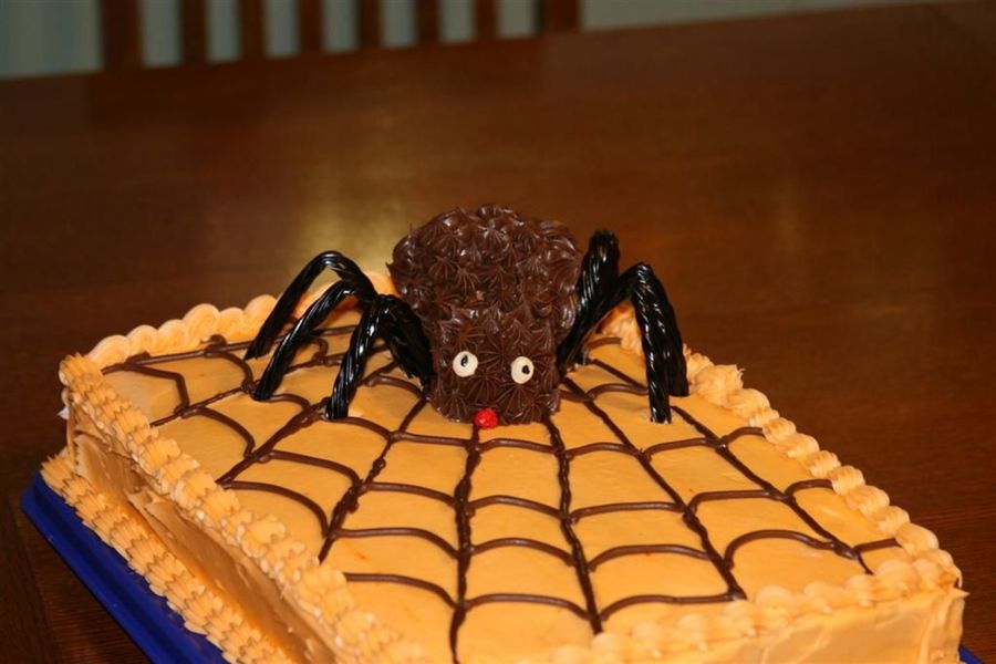 Spider Cake - CakeCentral.com