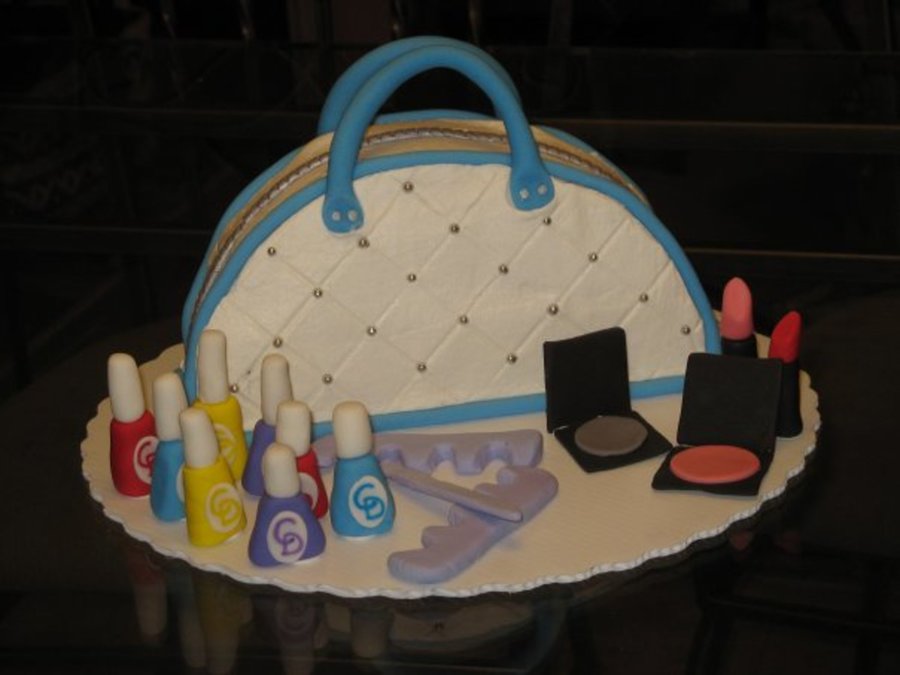 Manicure Party Cake - CakeCentral.com