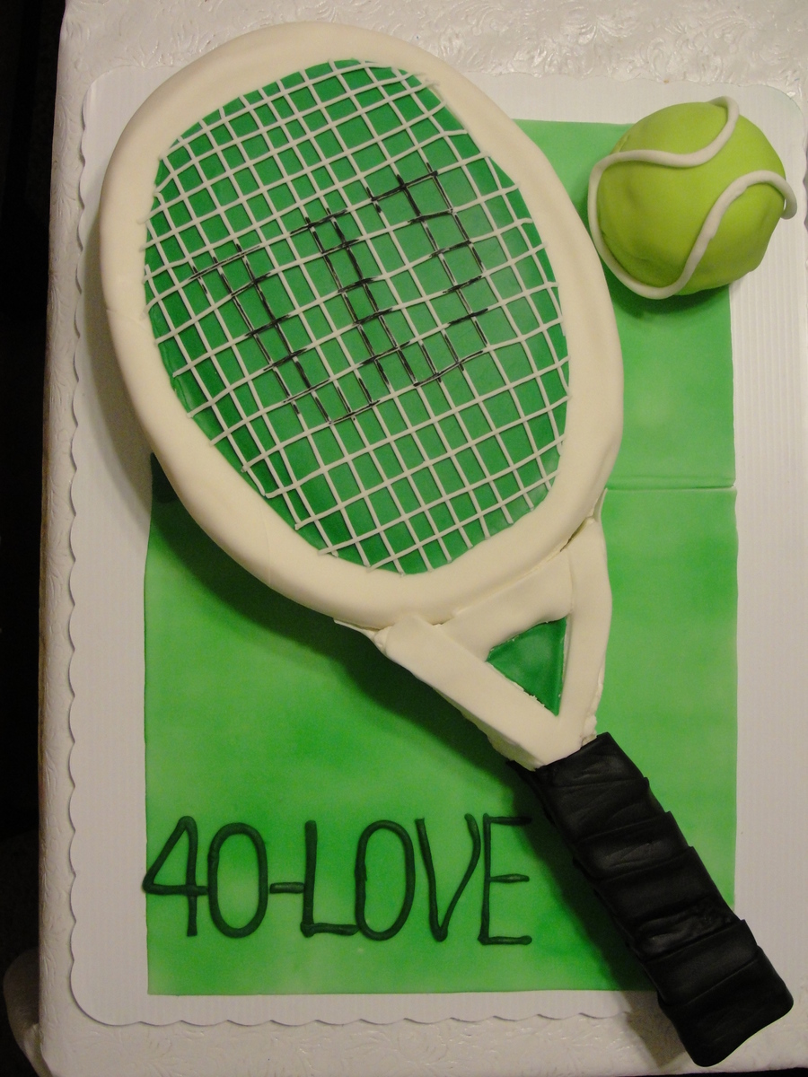 Tennis Racket - CakeCentral.com