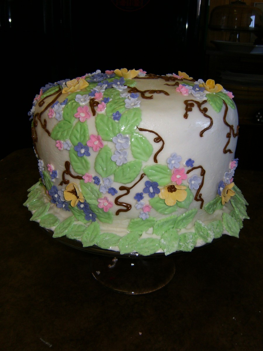 Grama's Birthday Cake - CakeCentral.com