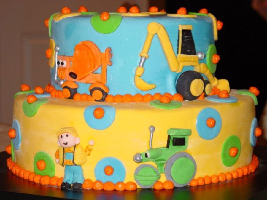 Bob The Builder Birthday Cake - CakeCentral.com