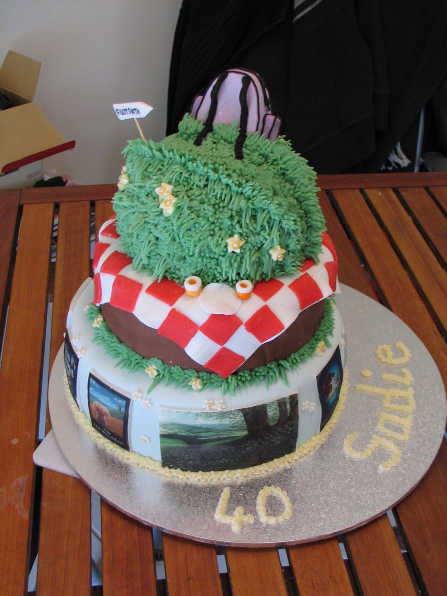 40Th Birthday Cake - CakeCentral.com