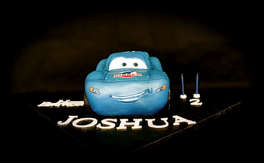 Lightning Mcqueen Dinoco Dream - CakeCentral.com