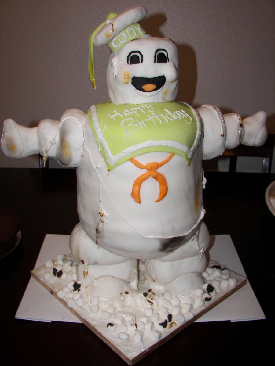 Marshmallow Man From Ghostbusters - CakeCentral.com