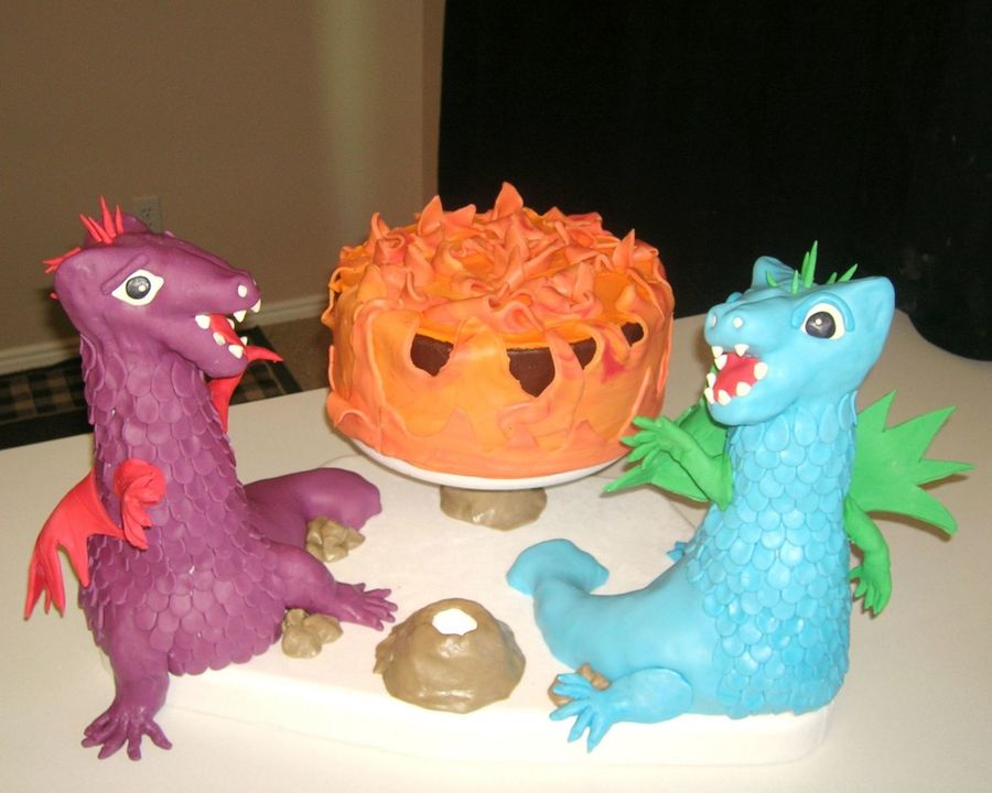 Double Dragons - CakeCentral.com
