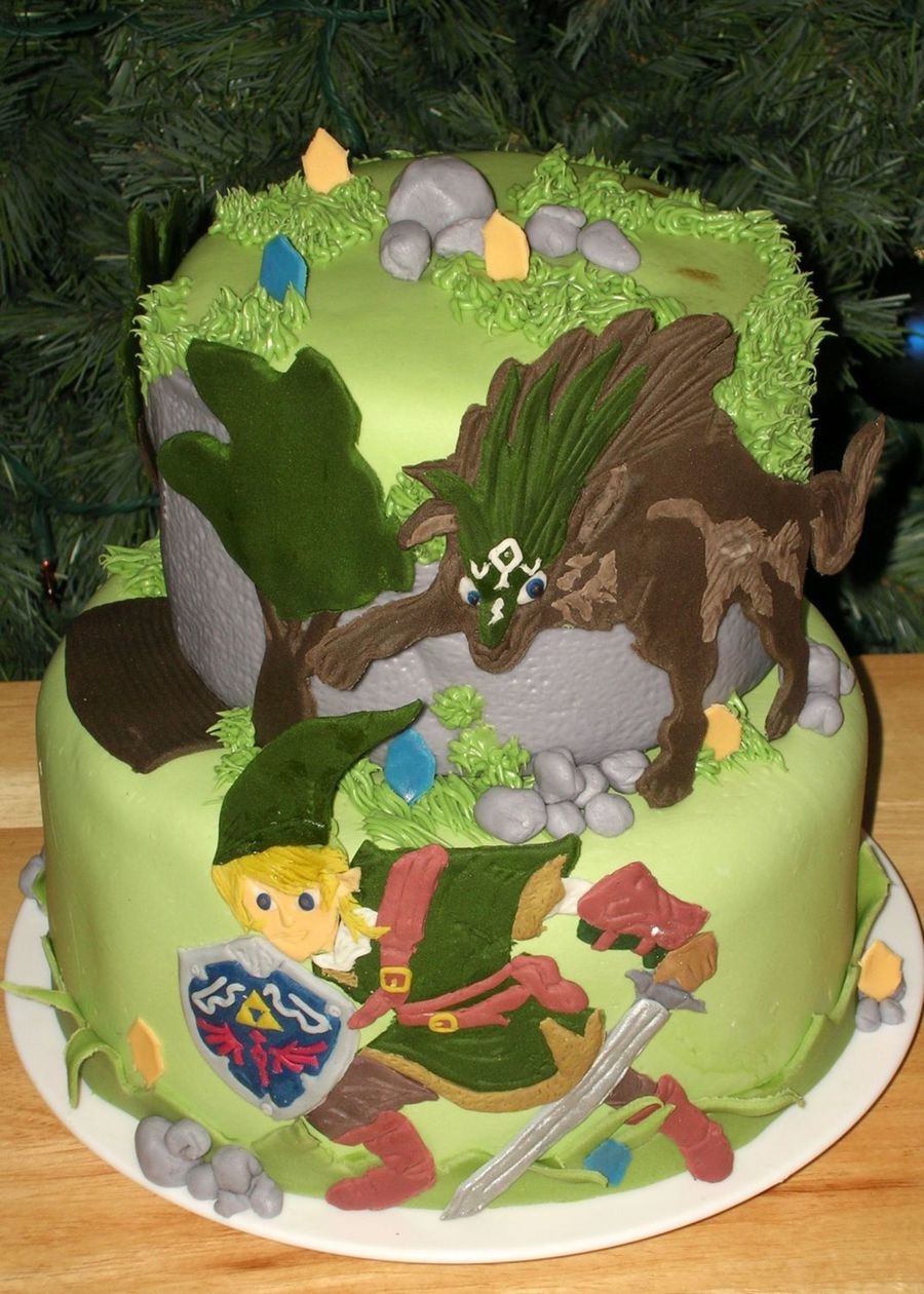 Zelda Twilight Princess Cake - CakeCentral.com