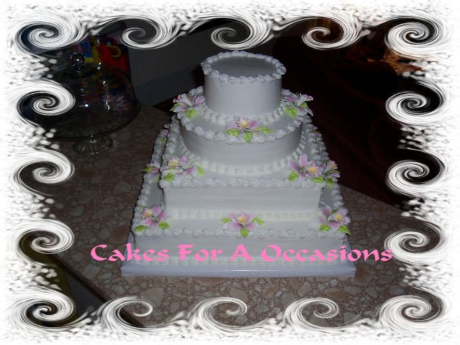 4 Tier Cake - CakeCentral.com