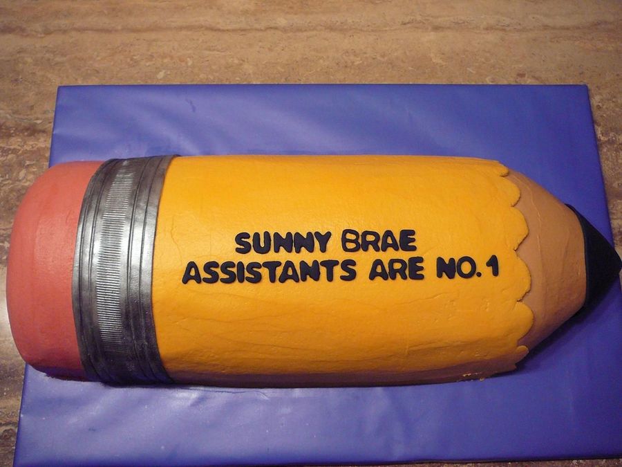 Pencil Cake - CakeCentral.com