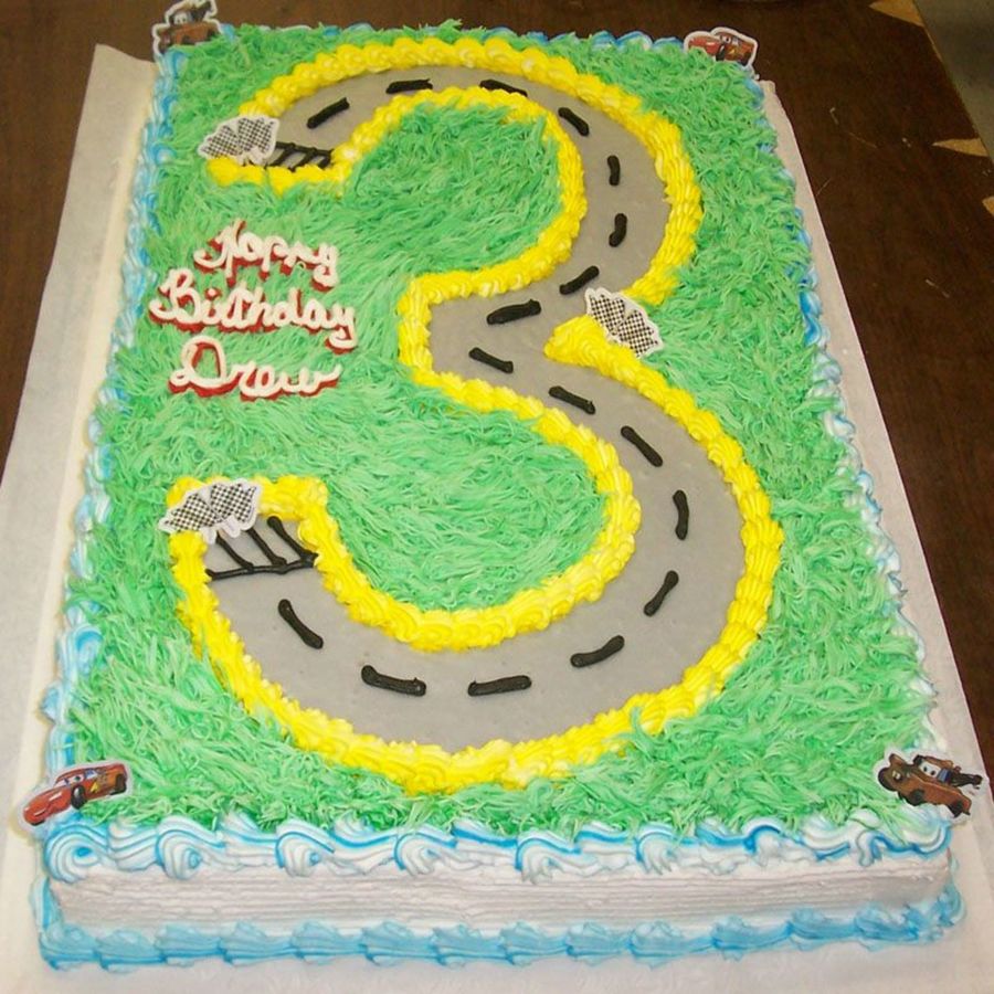 Another Cars Cake - CakeCentral.com