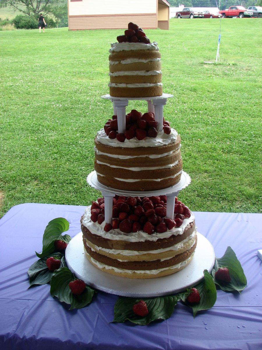 Strawberry Shortcake Wedding - CakeCentral.com