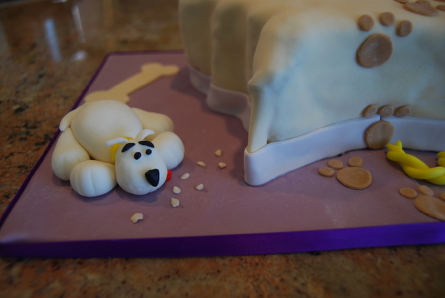 Dog Bone Cake - CakeCentral.com