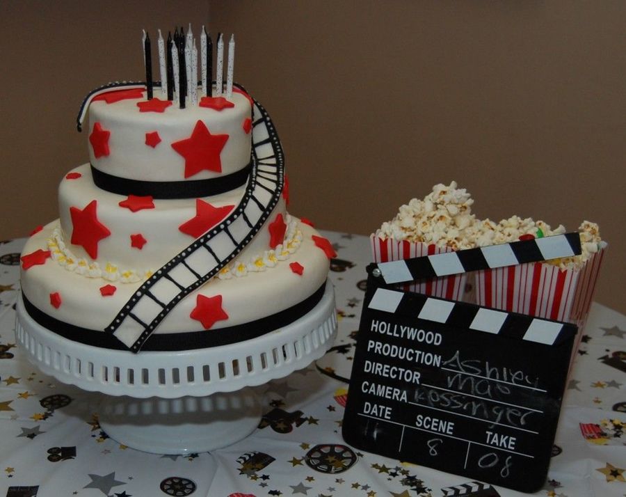 Ashley's Movie Cake - CakeCentral.com