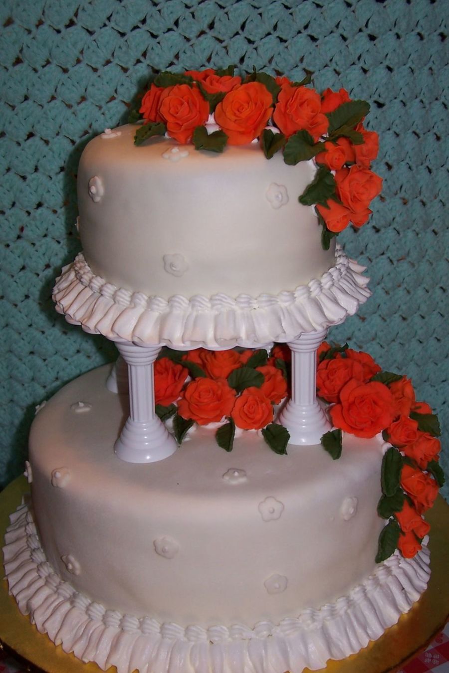 Wilton Class 3 Final Cake - CakeCentral.com