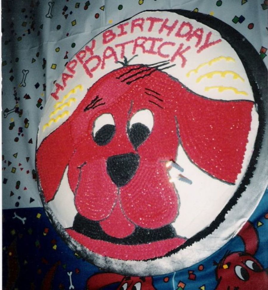 Clifford Cake - CakeCentral.com