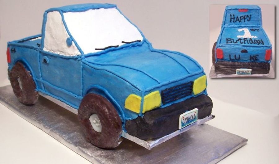 Truck Cake - CakeCentral.com
